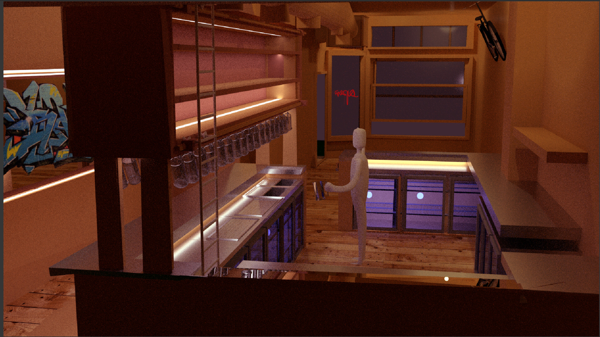 ArtStation - hunters bar