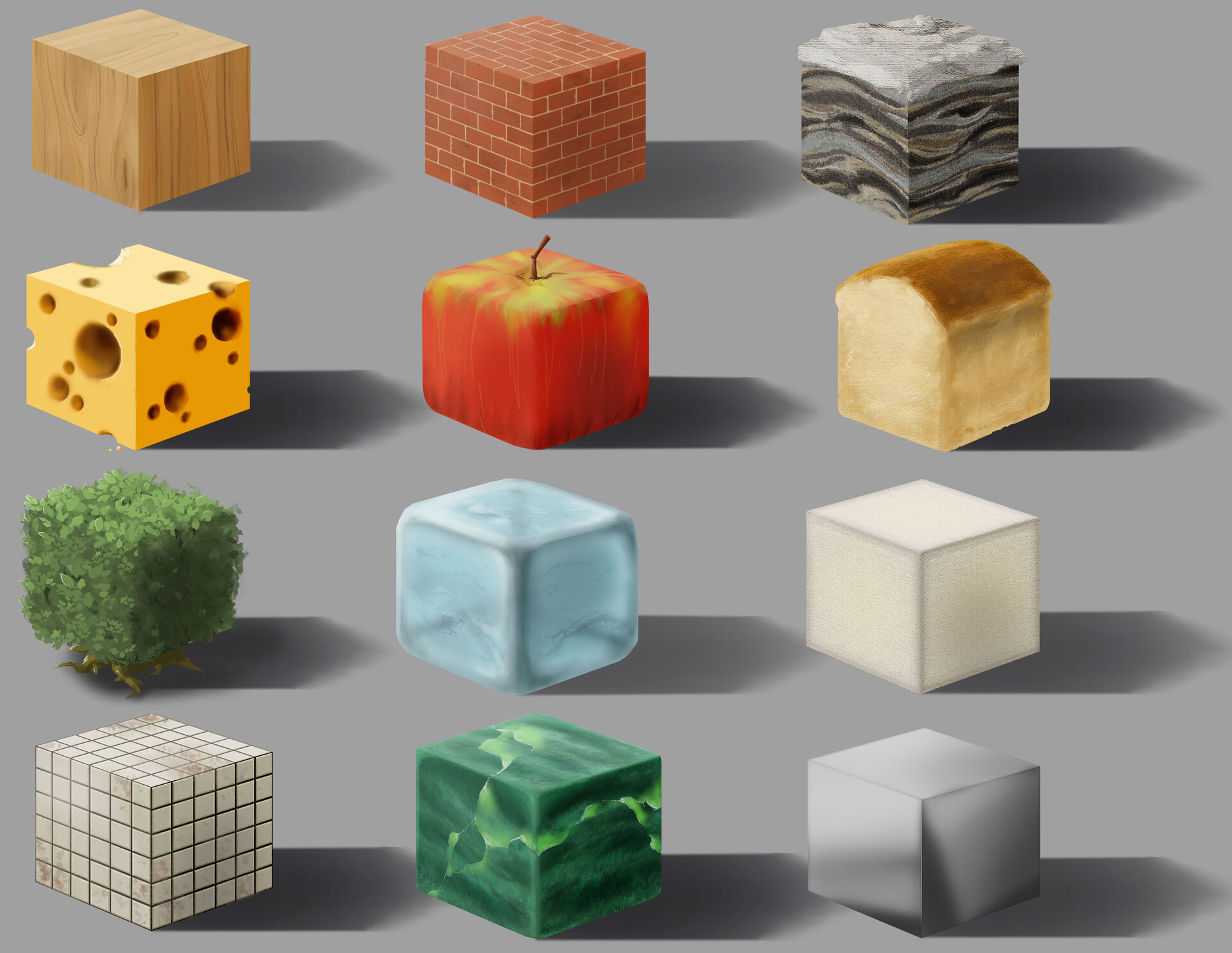 ArtStation - Texture Painting Practice