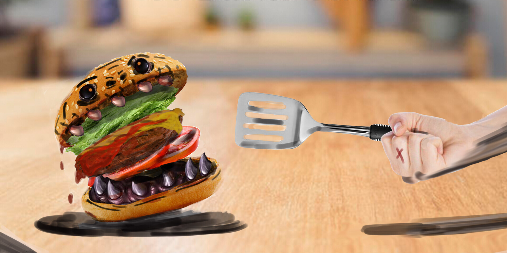 ArtStation - Monster Burger