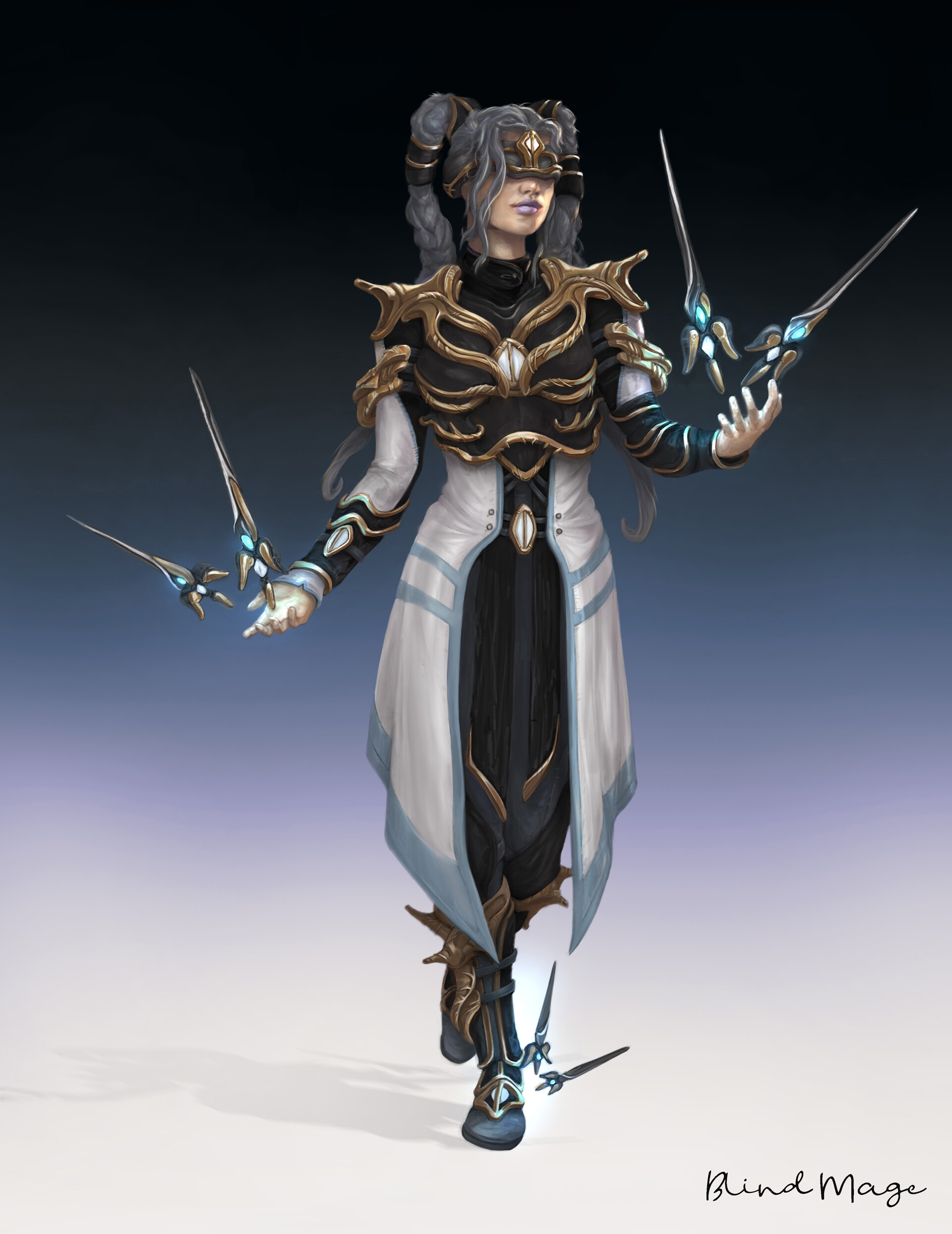 ArtStation - Blind Mage