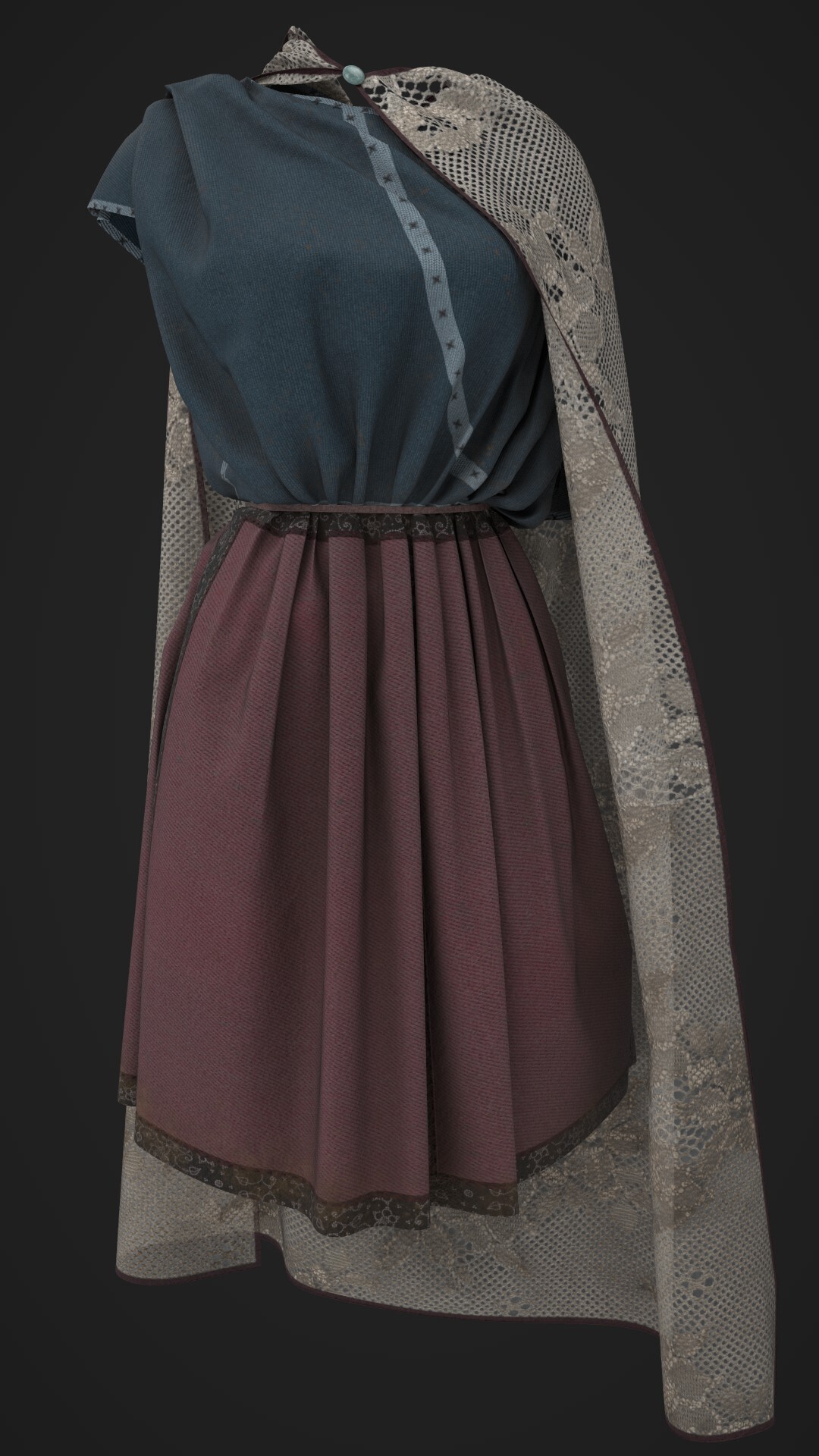 ArtStation - Old Robe and Cape Texturing