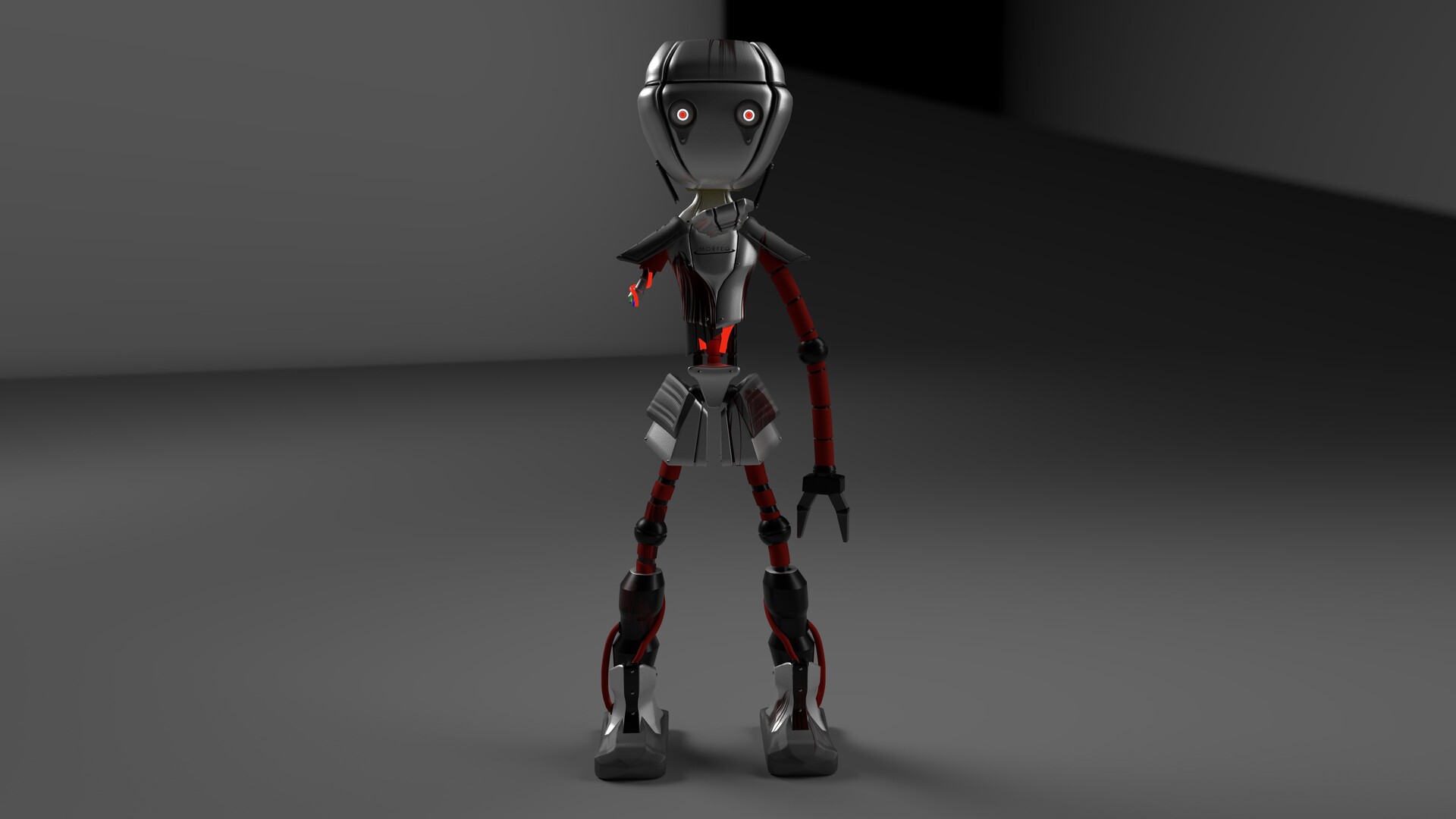 ArtStation - Morfeo Game Broken Robot Enemy