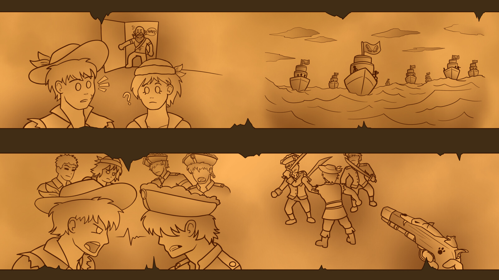 Kaiyo Lim Hong Ru - Cutscenes & Story Pages - On Shallow Waters