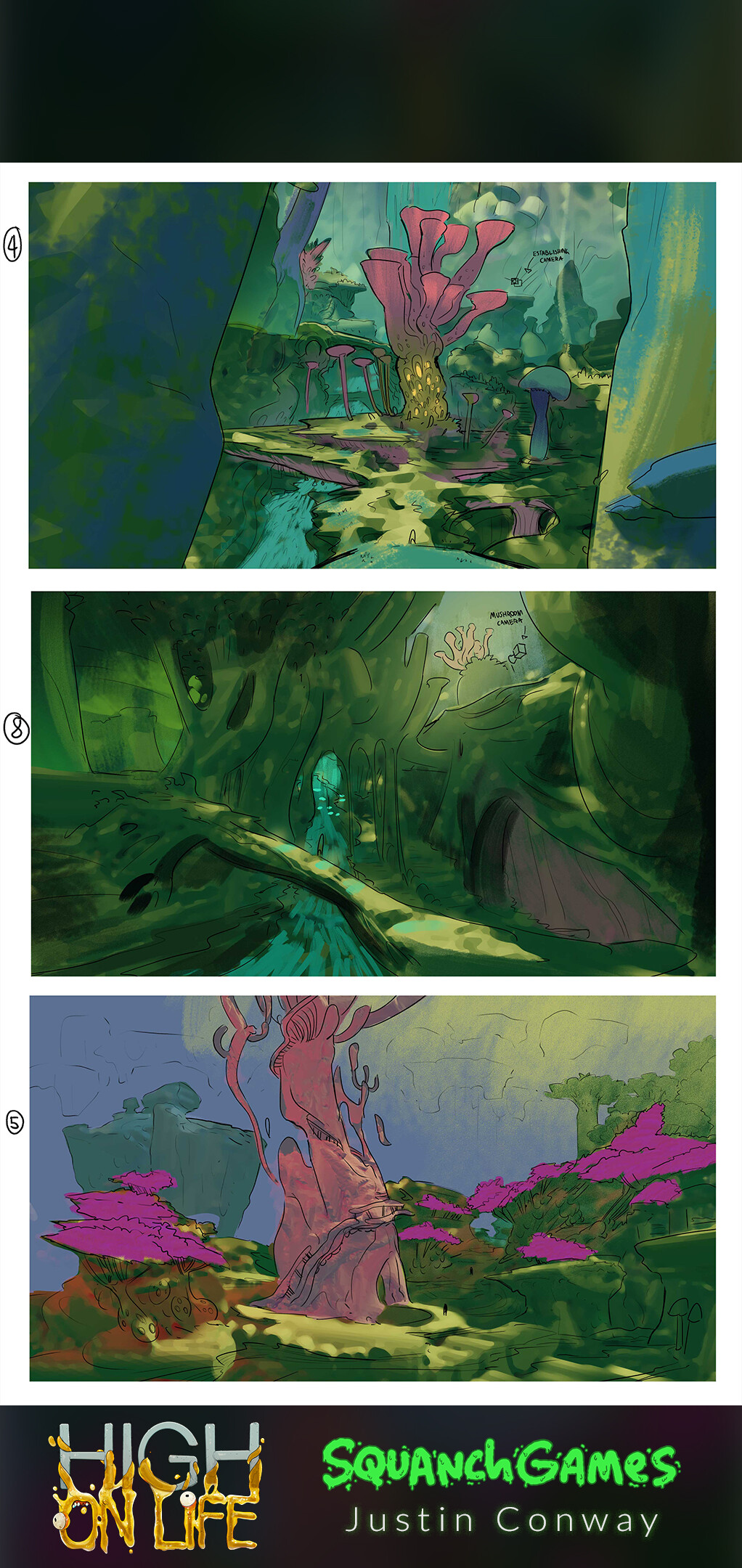 Justin Conway - Various VR Explorations - High On Life