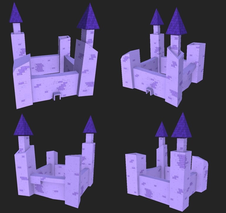ArtStation - Stylized Castle