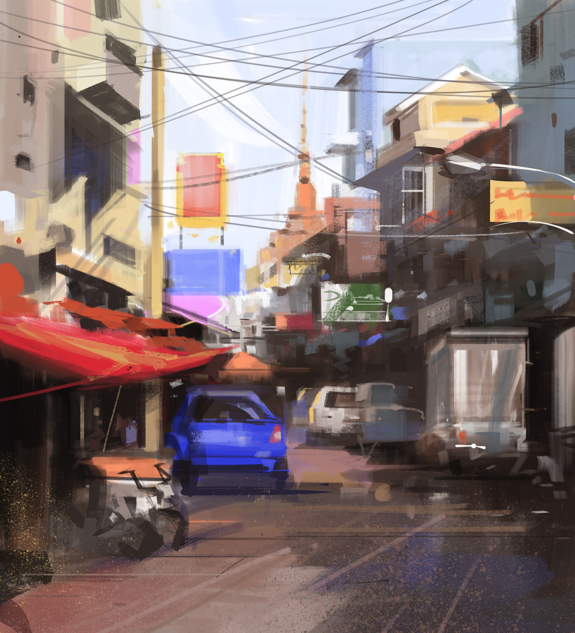 ArtStation - colour key