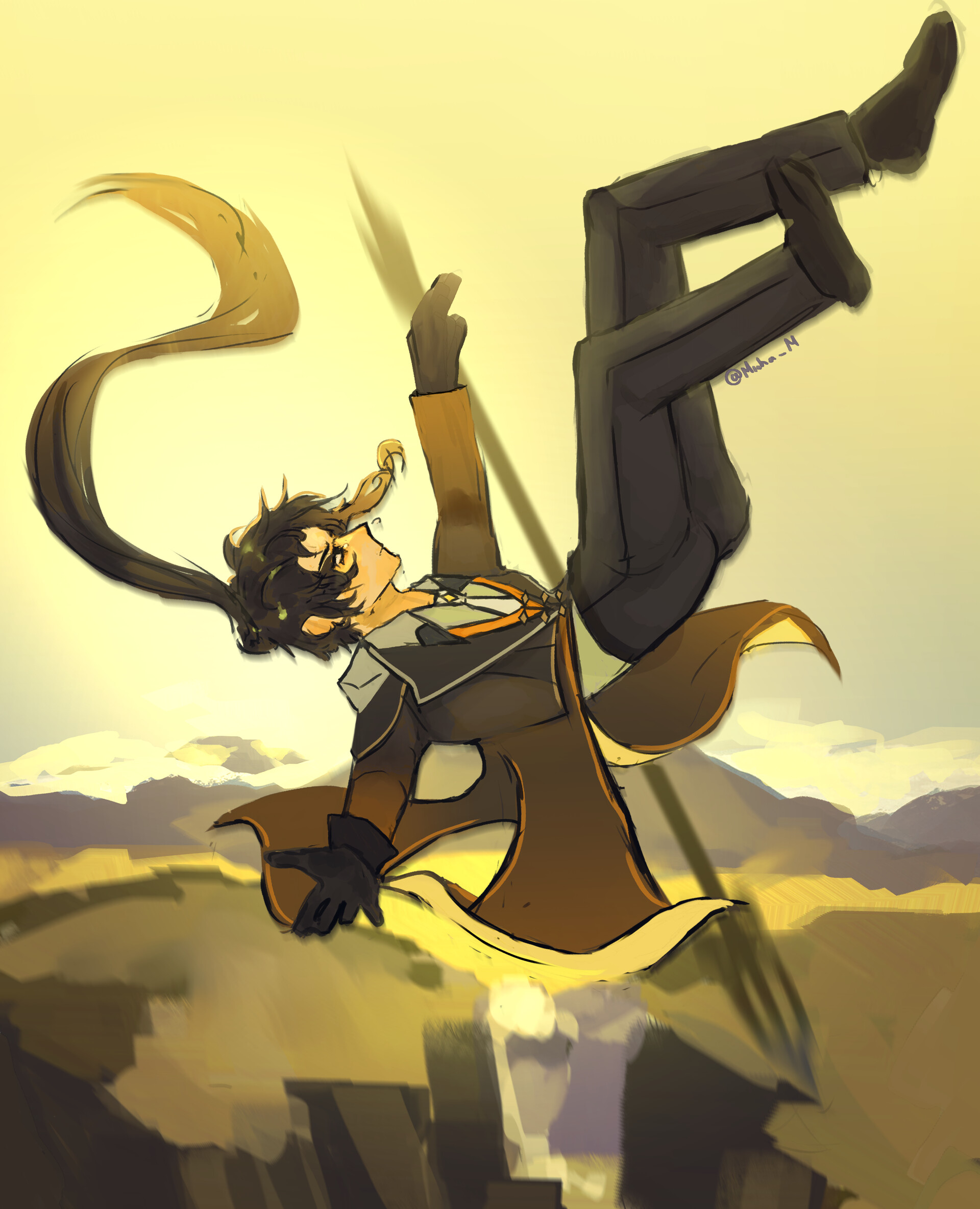 ArtStation - Zhongli (Rex Lapis)