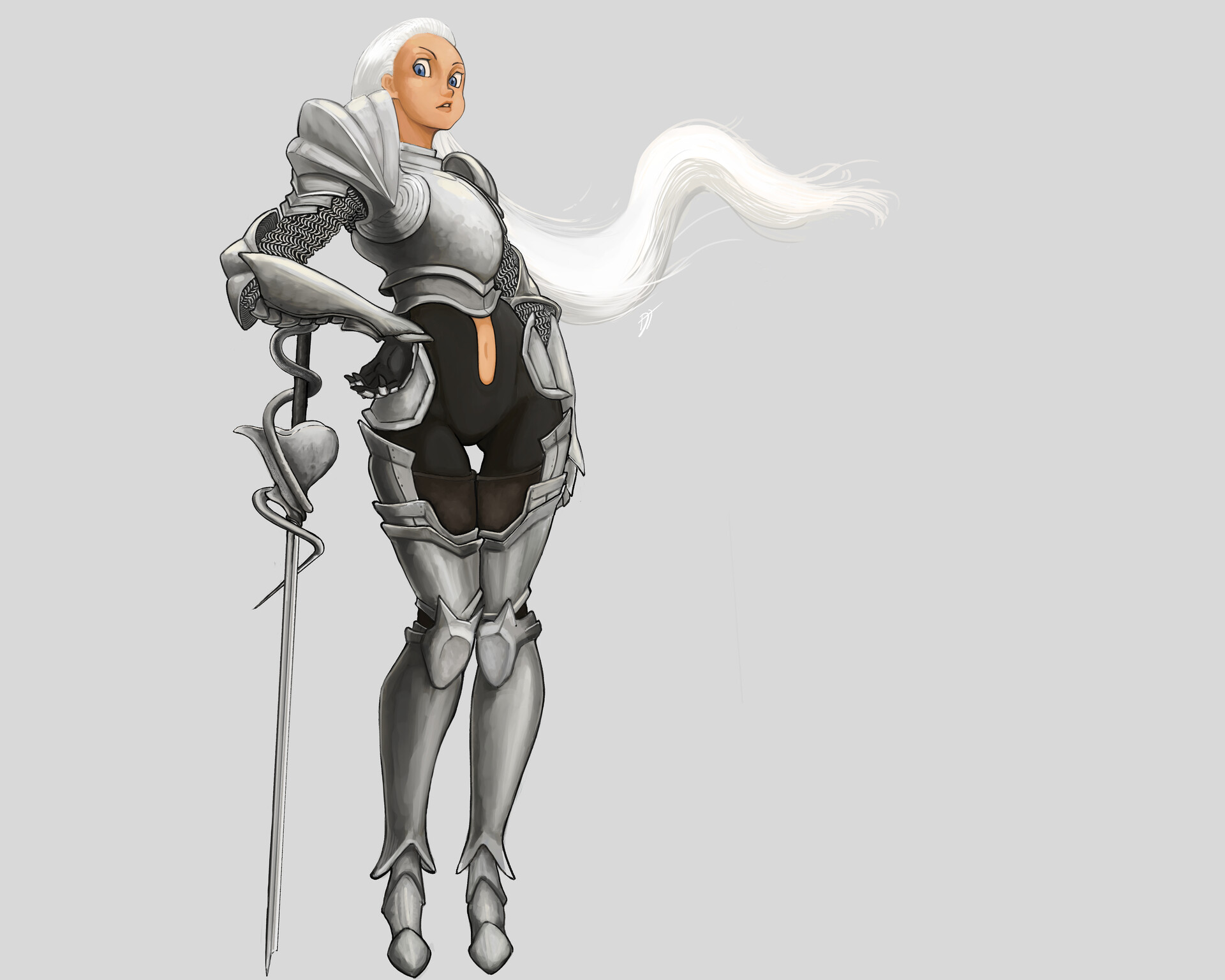 ArtStation - Silver Knight