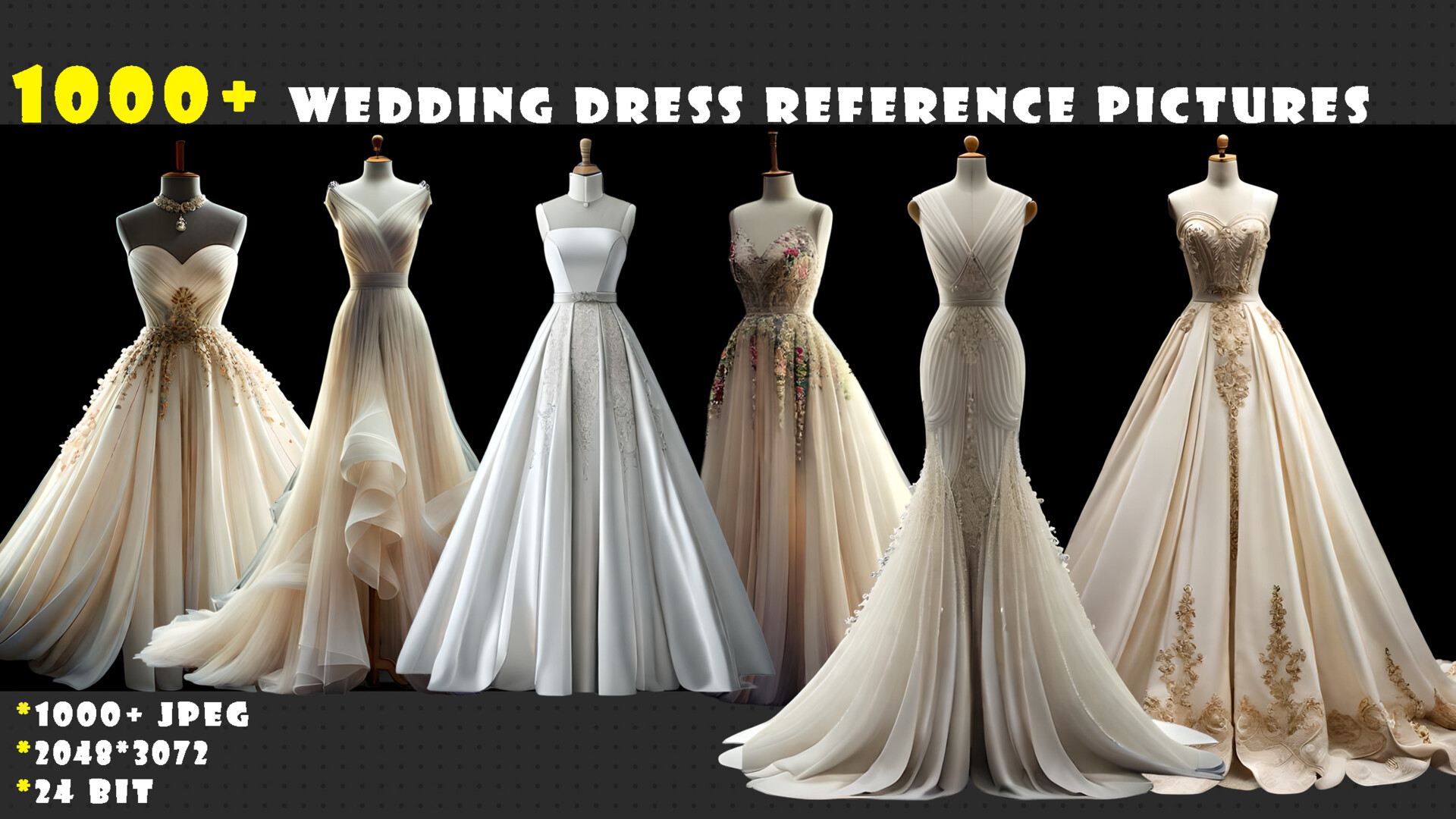 ArtStation - 1000+ Wedding Dress Reference Pictures