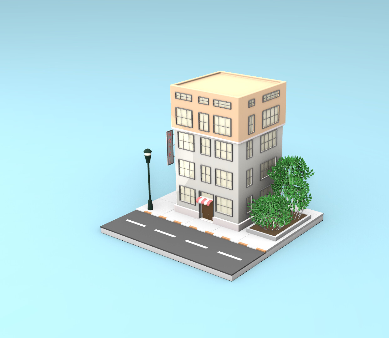ArtStation - Mini Hotel