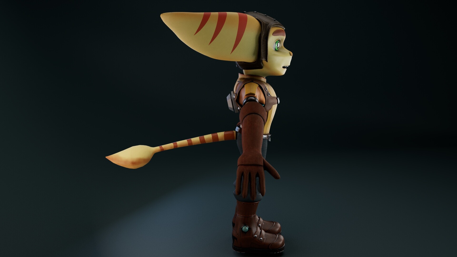 Akshai - Ratchet Character( Ratchet & Clank game)