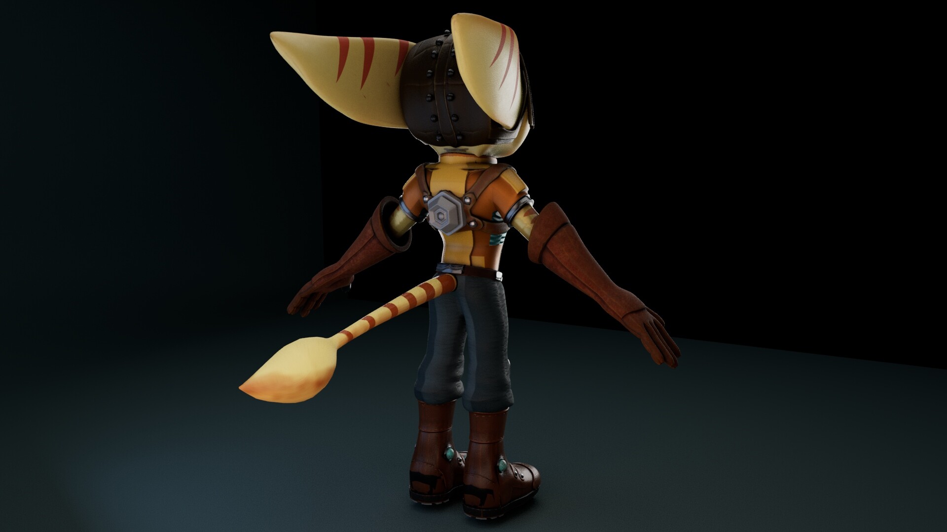 Akshai - Ratchet Character( Ratchet & Clank game)
