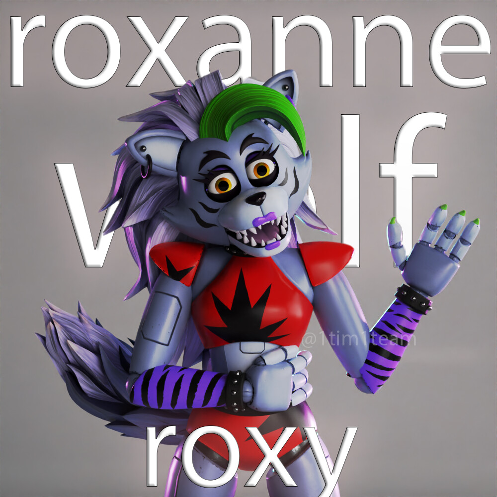 ArtStation - roxanne wolf : fnaf9