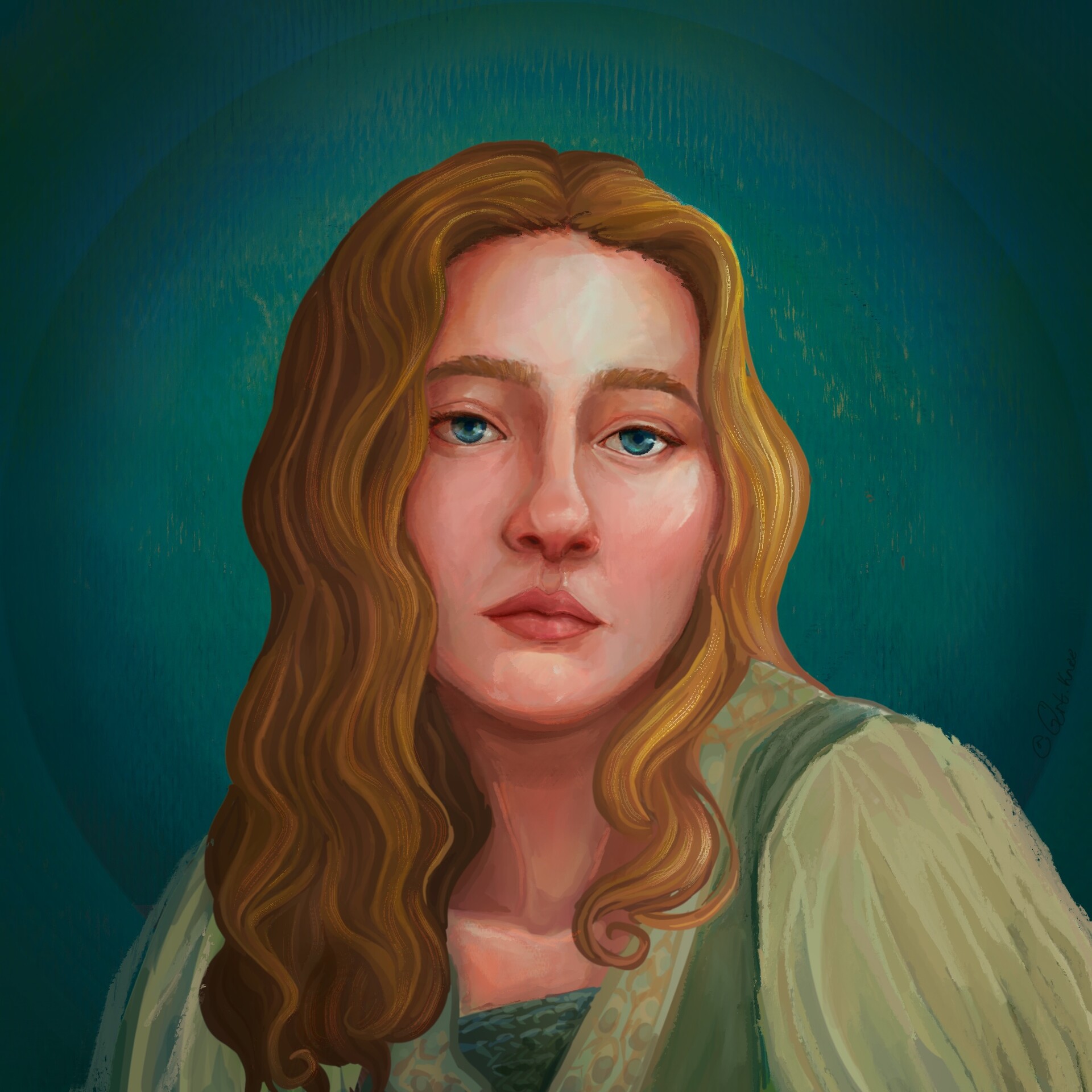 ArtStation - Renaissance Style Self Portrait (2023)