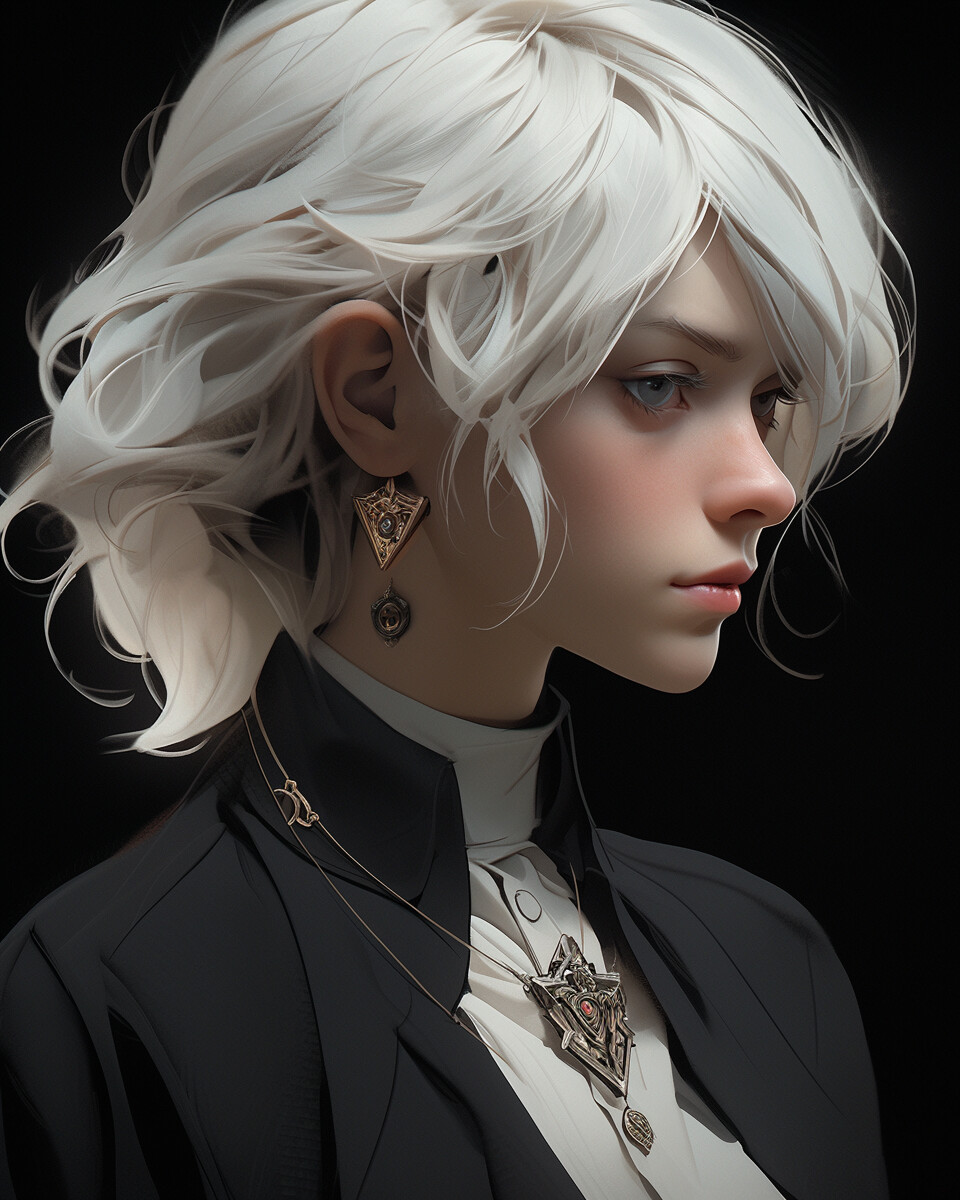 Yami-Yami - White hair