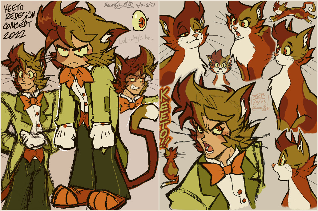 ArtStation - Keeto Scratch Collection (2021-2023)