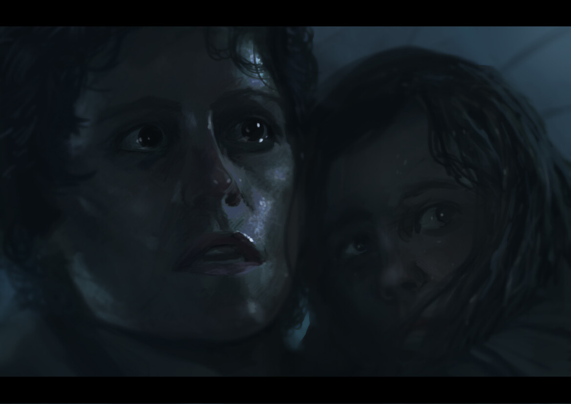 ArtStation - Ripley and Newt