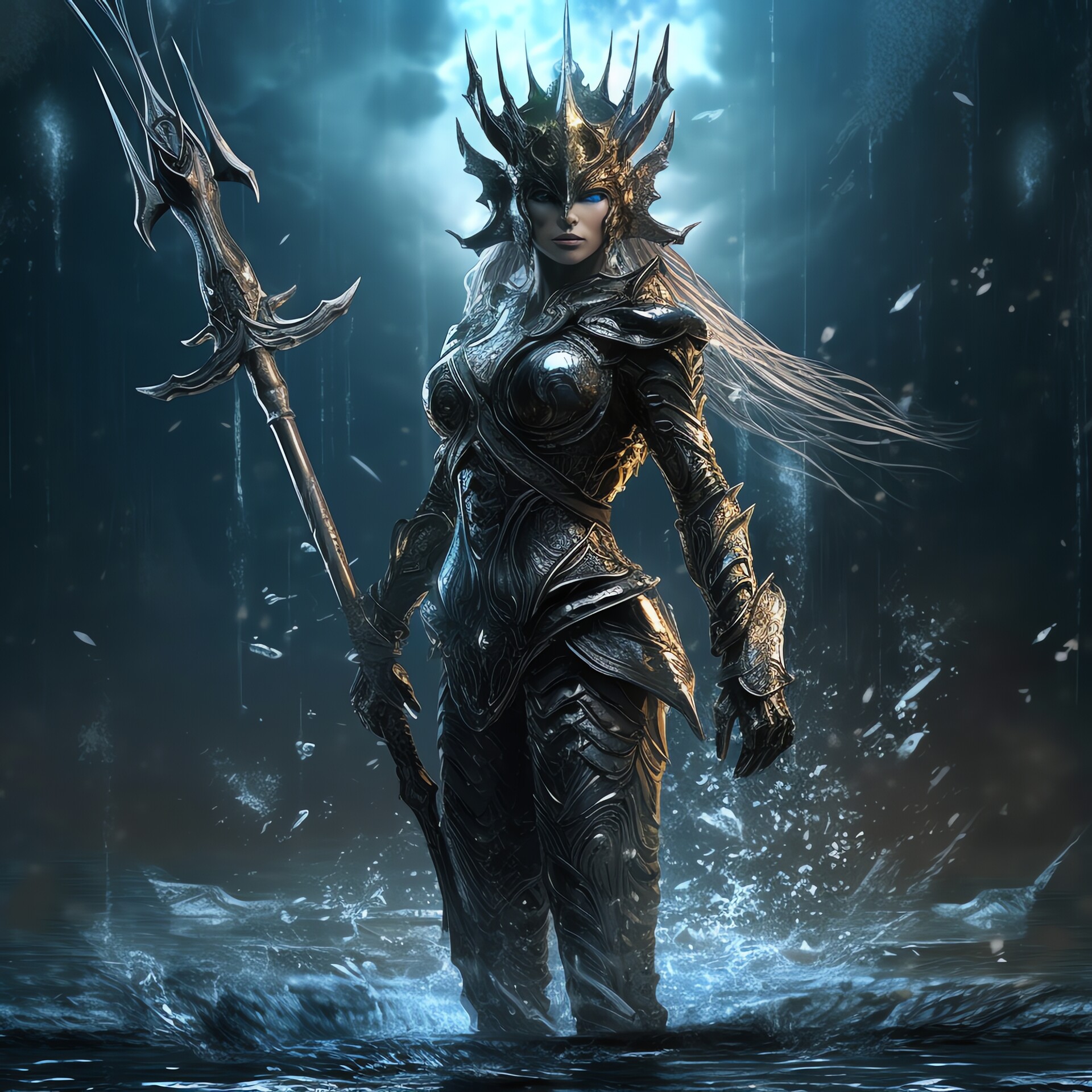 ArtStation - Brave Warrior Queen - IV