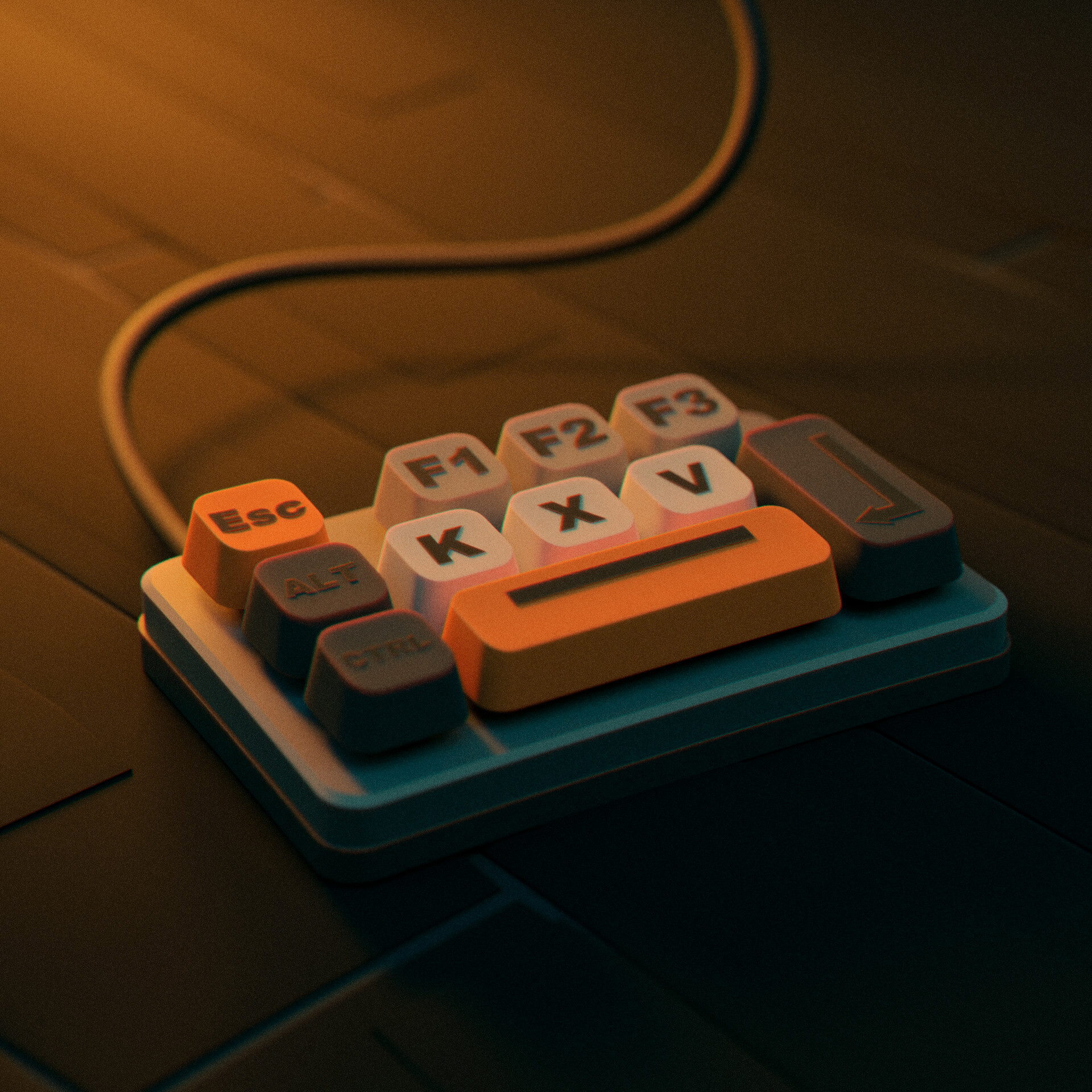 ArtStation - kxv keyboard