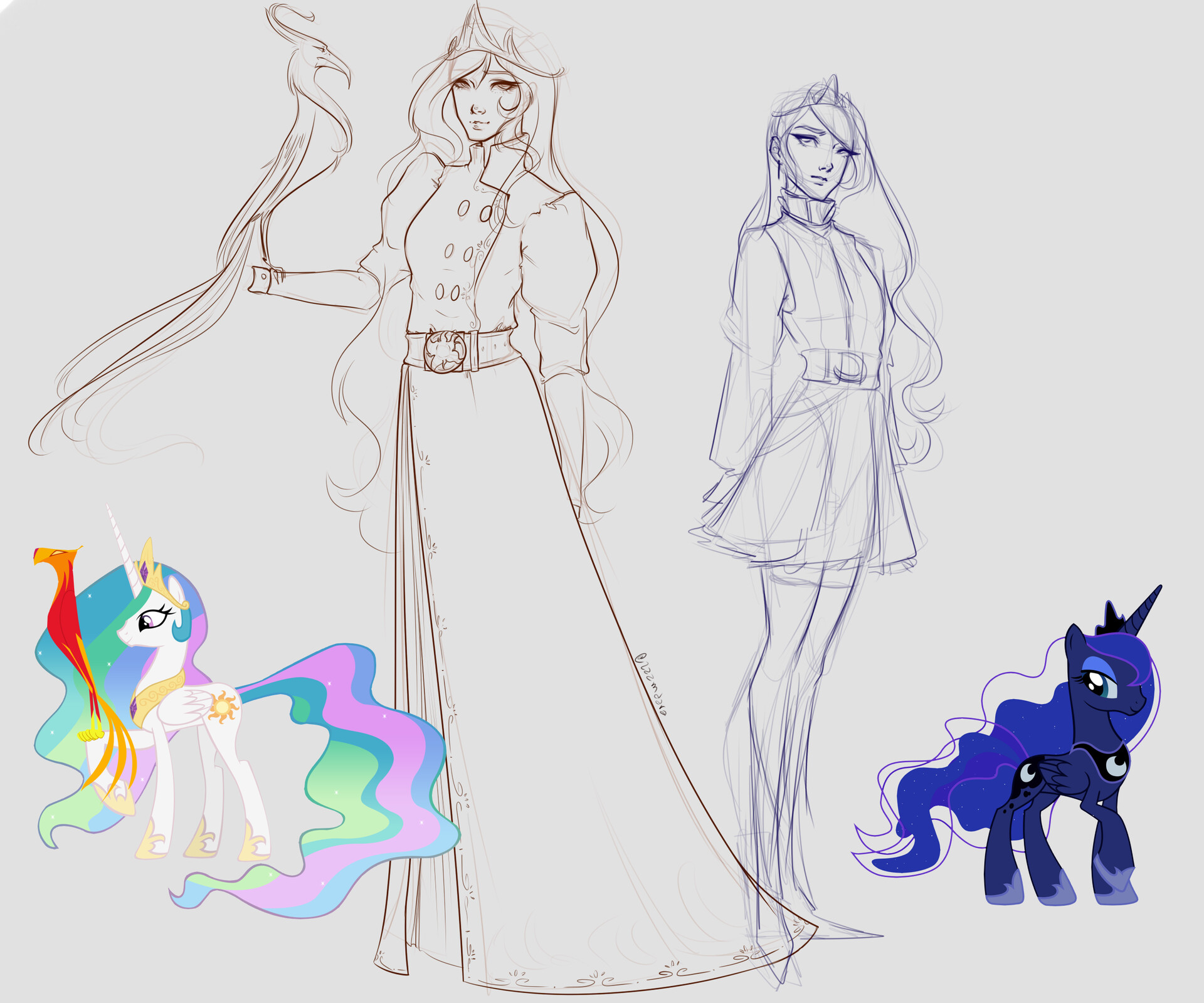 My Little Pony — Princess Luna Fanart by Samara Duarte — ProUser.Me