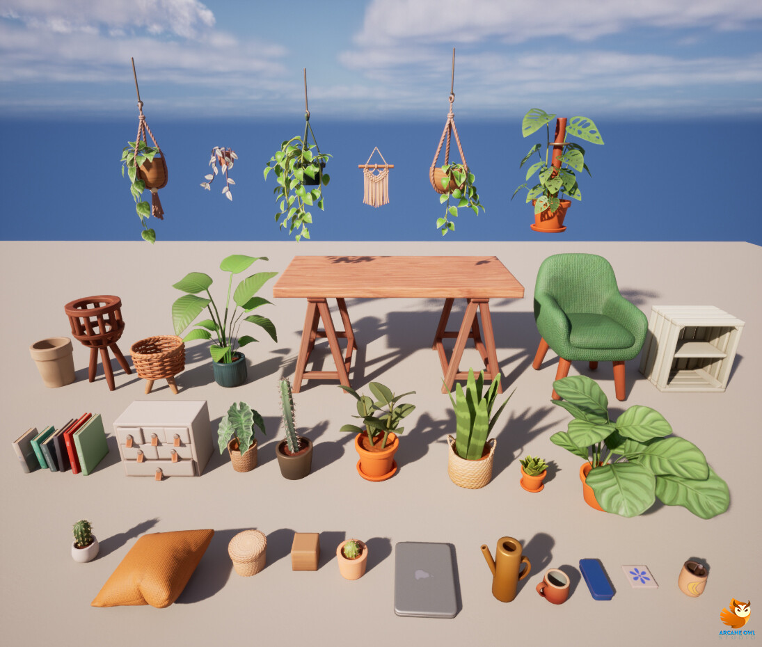 Arcane Owl Studio - Cozy office