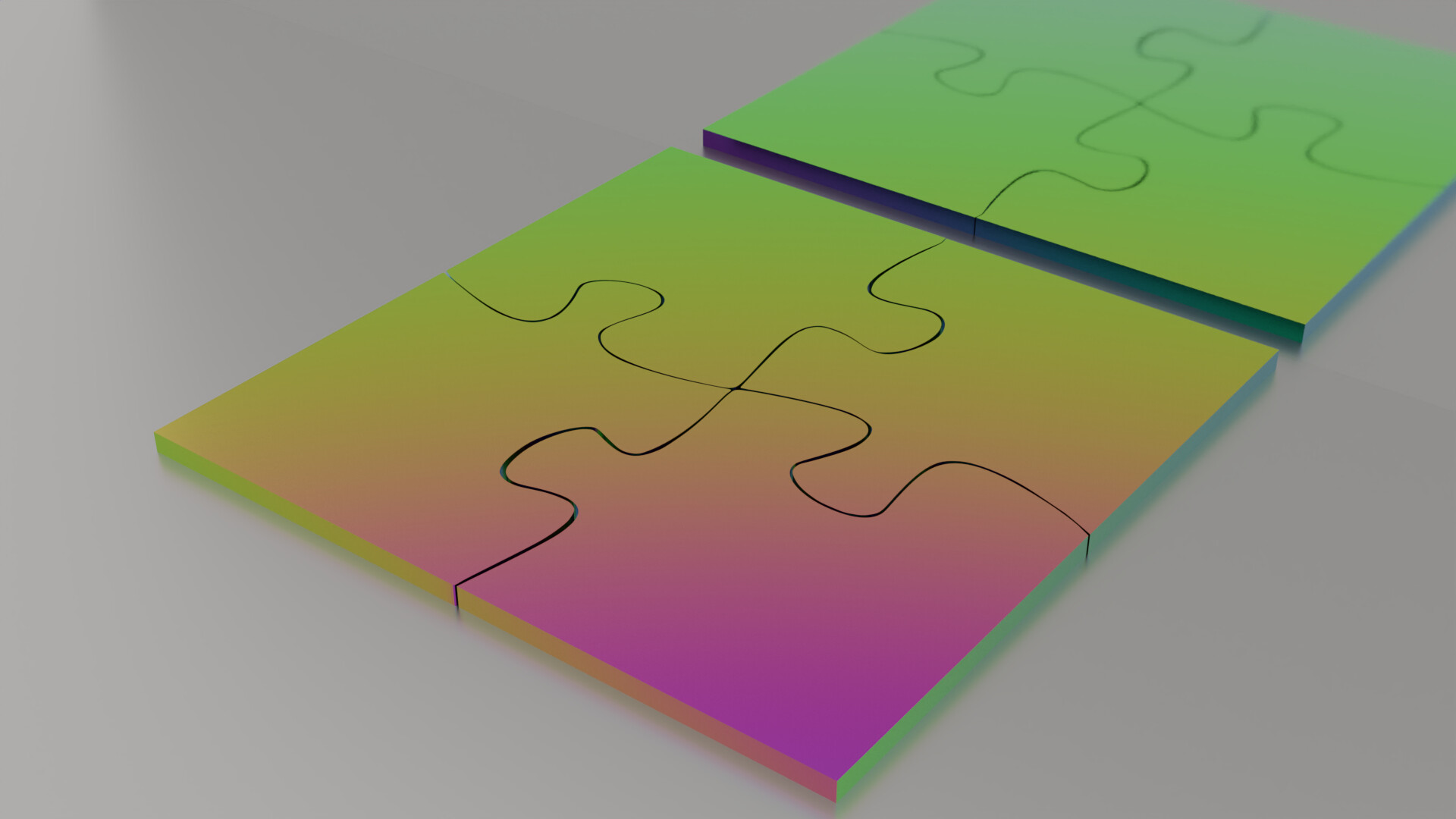 ArtStation - Puzzle Coaster Set 4