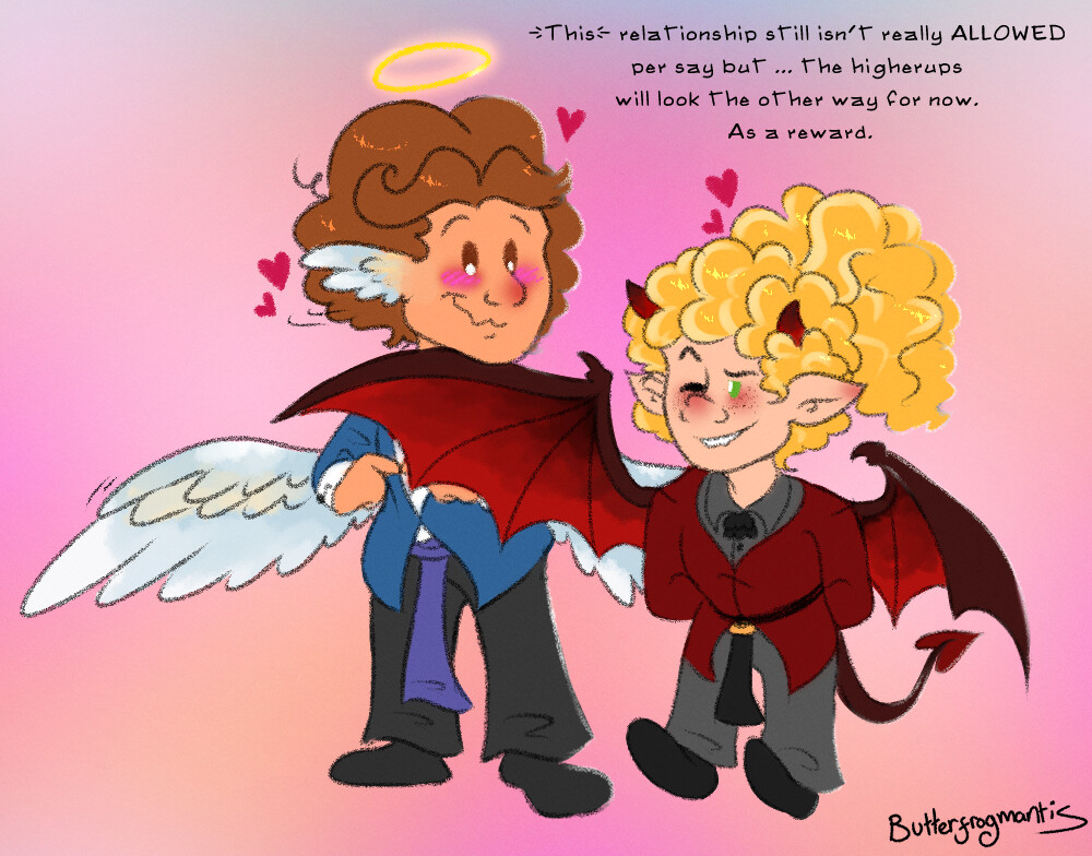 Red Bull Cartoon Angel