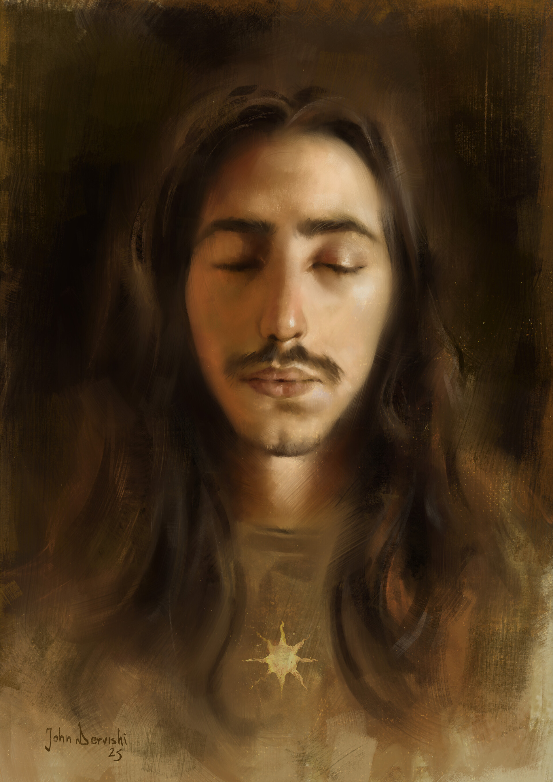 ArtStation - Self portrait remake after 7 years