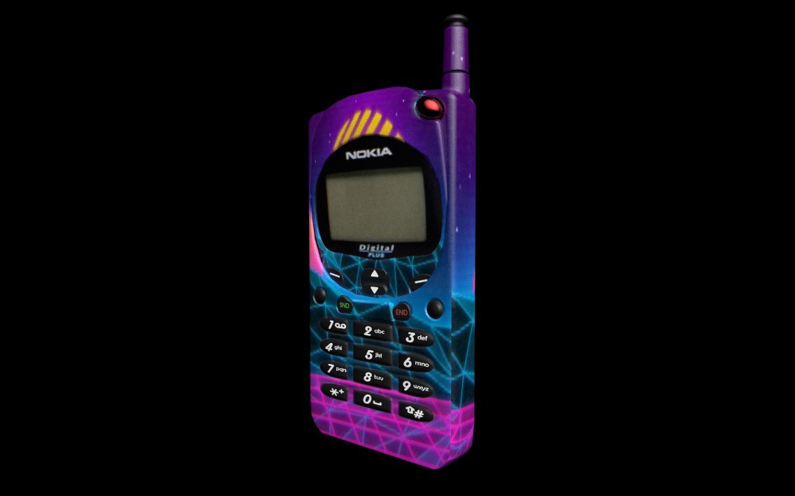 ArtStation - Vaporwave Nokia