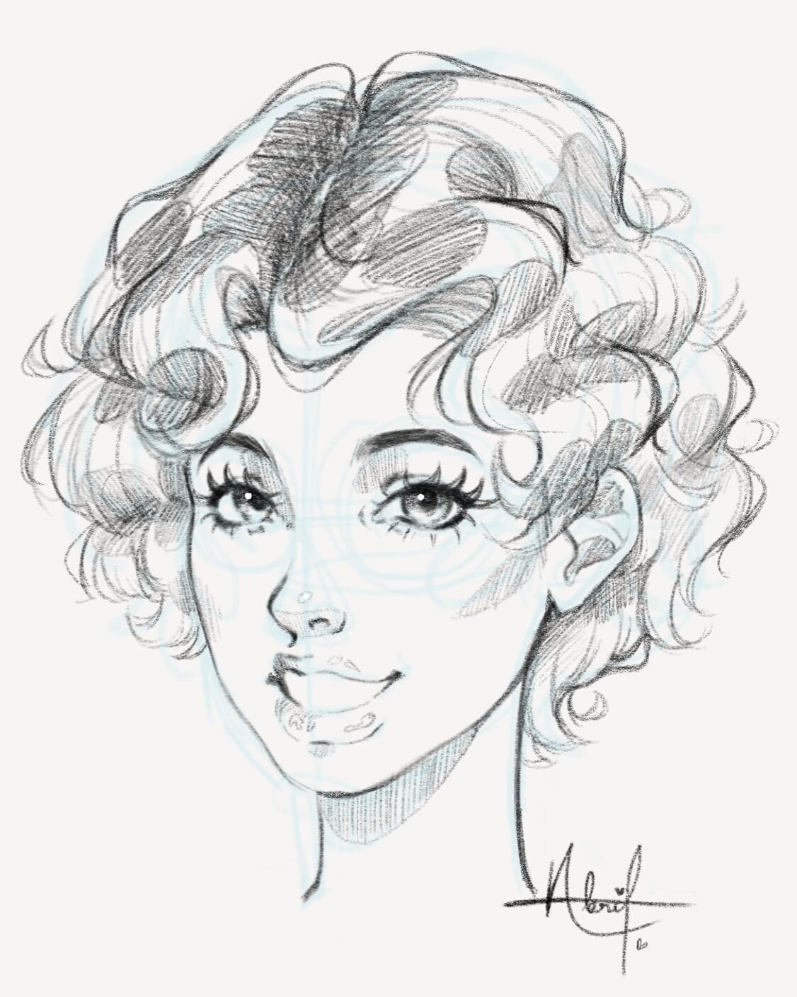 ArtStation - smile sketch