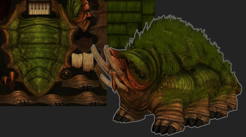 ArtStation - Moss Piglet