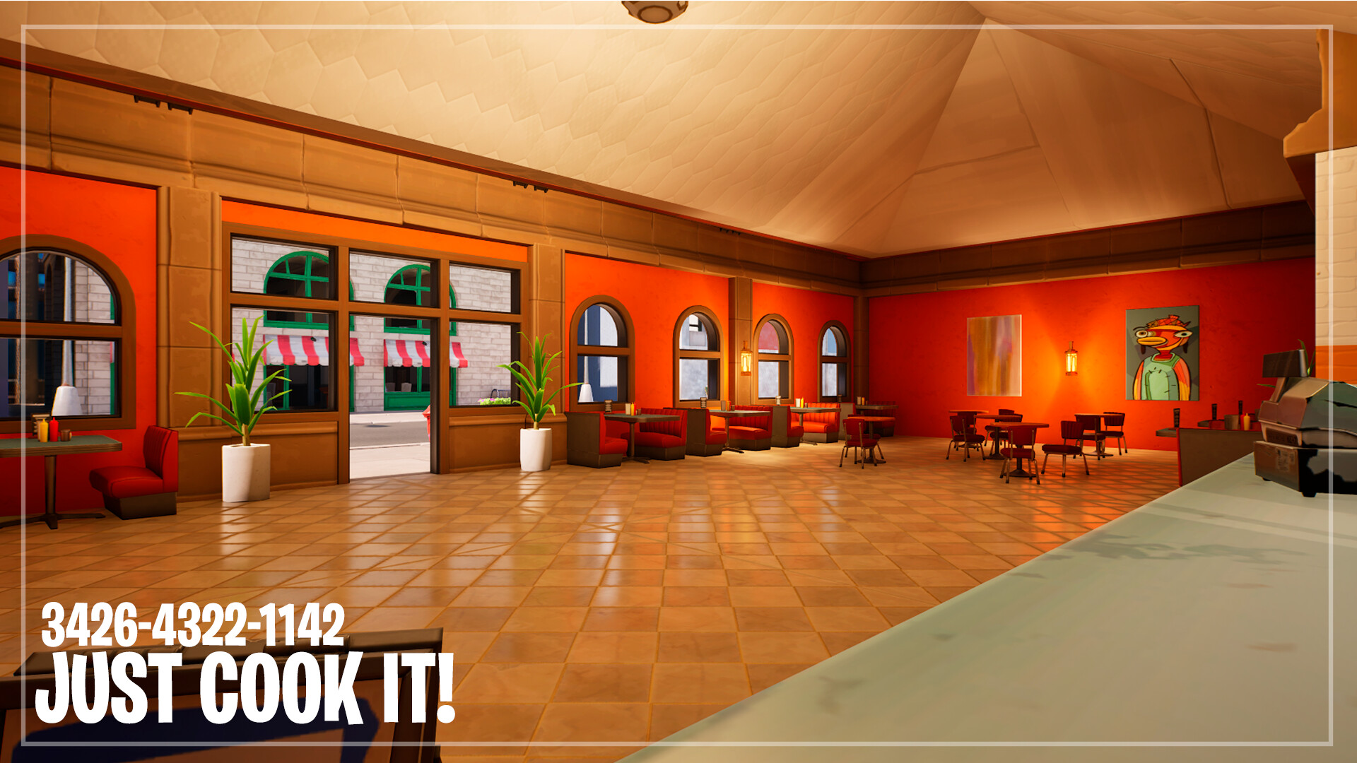 ArtStation - Fortnite Map - JUST COOK IT!