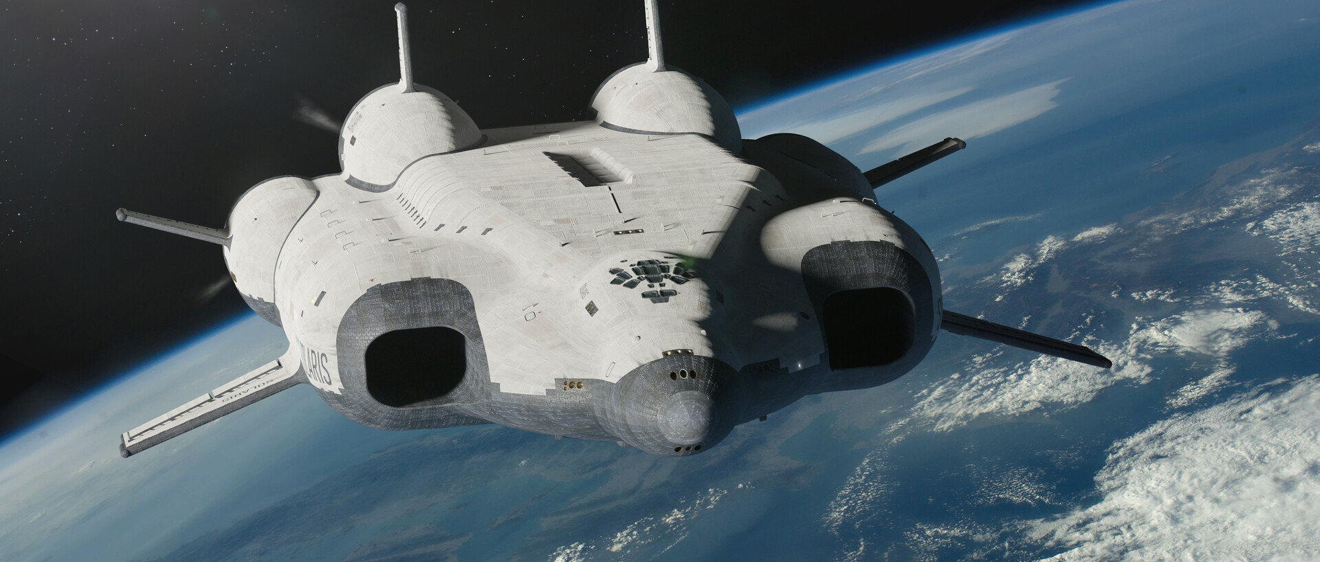 ArtStation - Jumbo Space Shuttle
