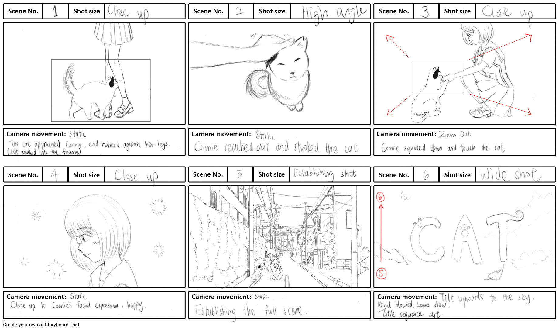 ArtStation - 2D Animation Studies: Storyboard