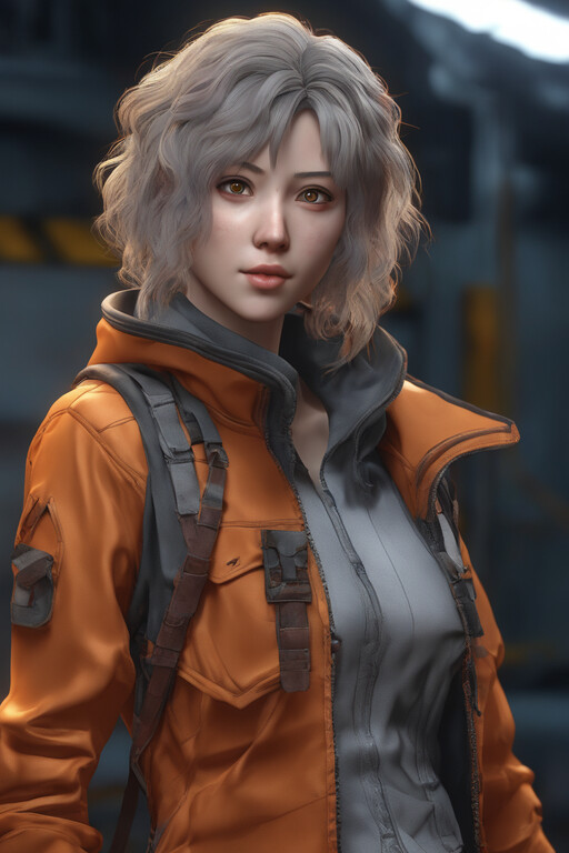 ERWIN WIJAYANTO - Female Dystopian Actor Anime