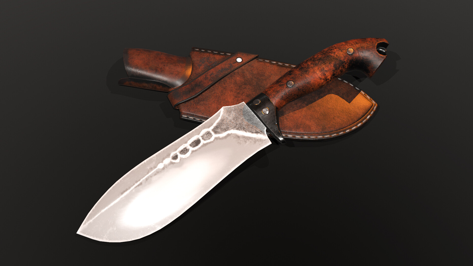 ArtStation - Unique Hunting Knife