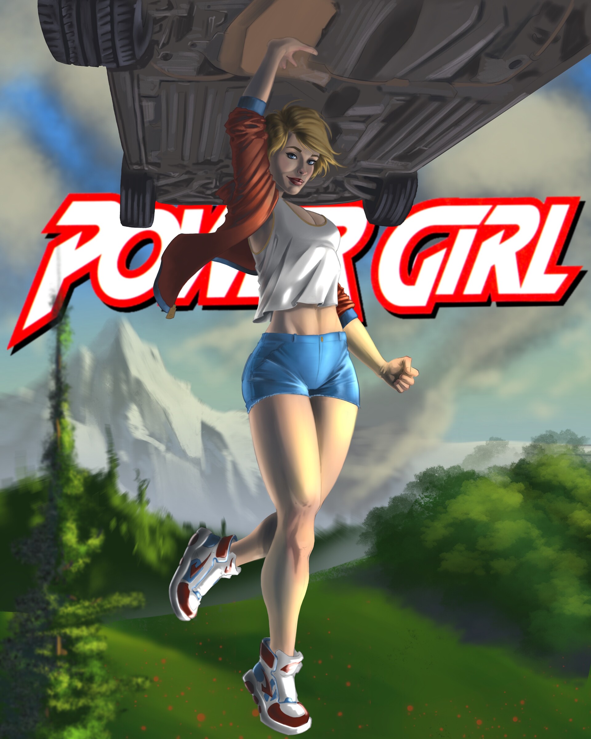 ArtStation - Power Girl