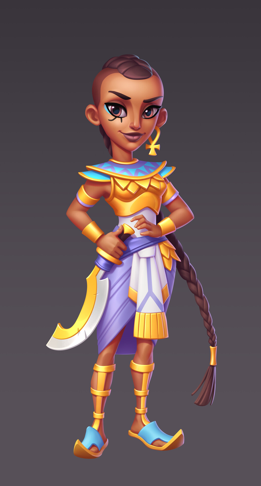 ArtStation - Character render for Fortune Cookie