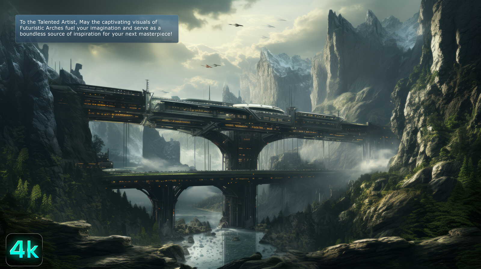 Futures Station - Sci-Fi Bridge Pack | Future Bridge illustration | 4k Concepts Images | Vol.1 ...