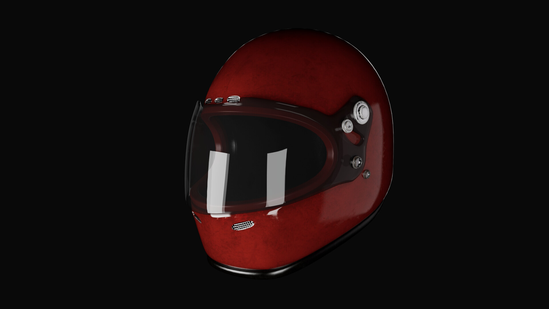 ArtStation - The motorcycle helmet