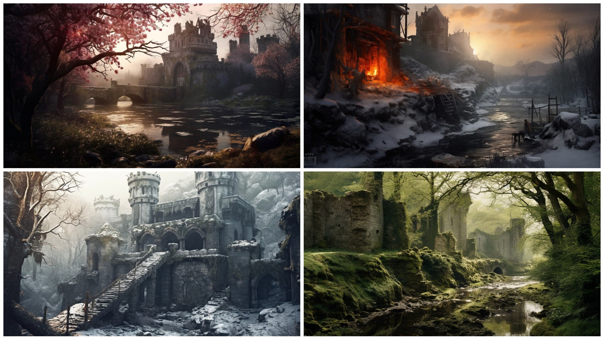 Tika Concept - +500 Legendary Medieval Environment Reference Images (4k ...