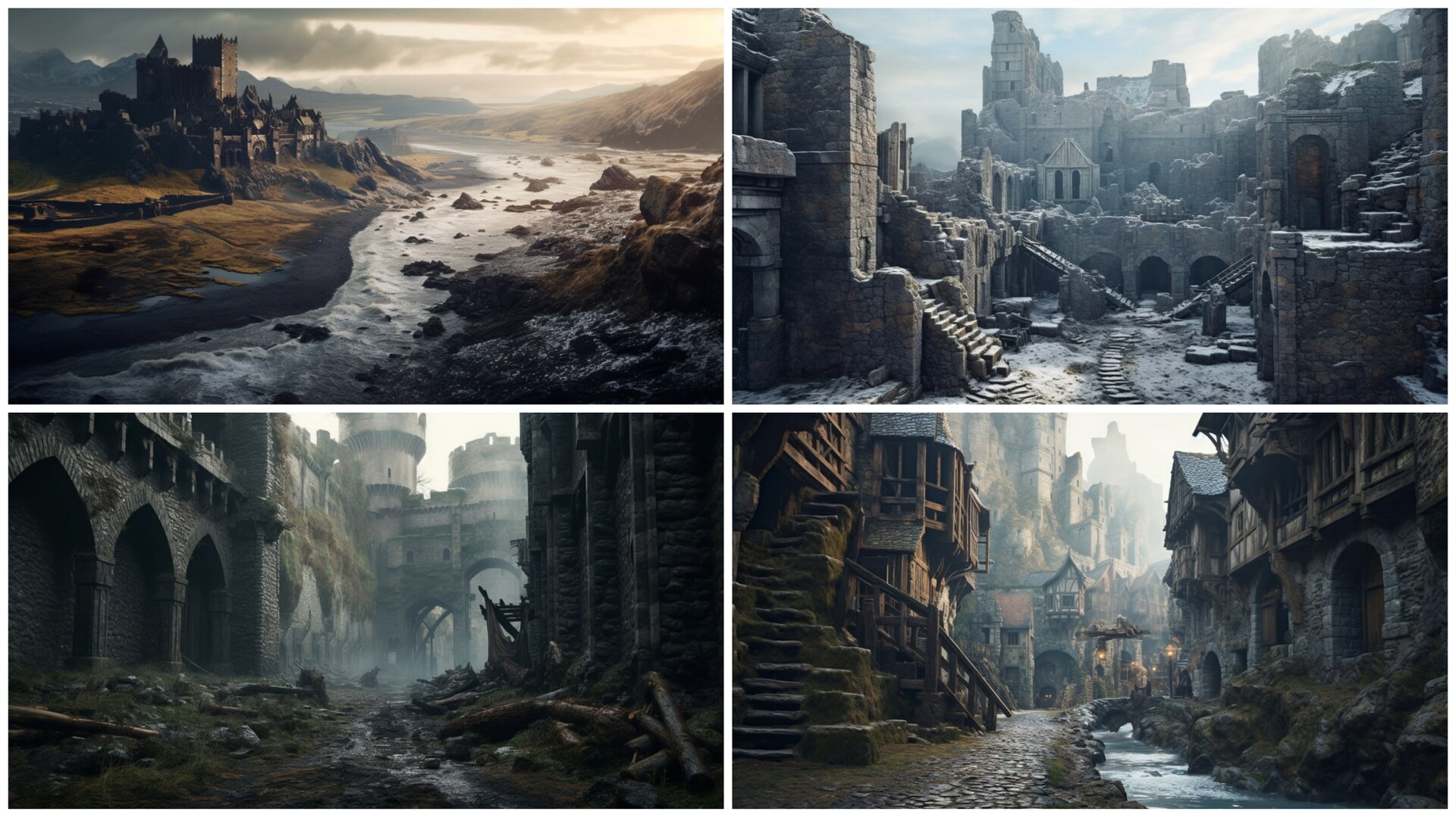 Tika Concept - +500 Legendary Medieval Environment Reference Images (4k ...