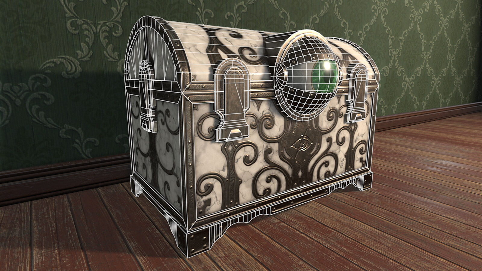 Tetiana Holovan - The Eyeball Chest Hogwarts Legacy