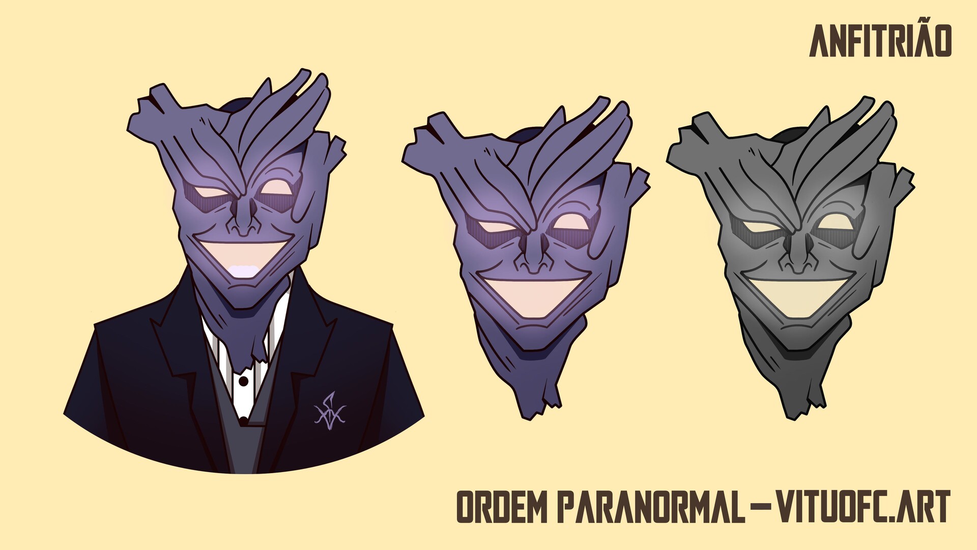 ArtStation - Anfitrião Fanart - Ordem Paranormal