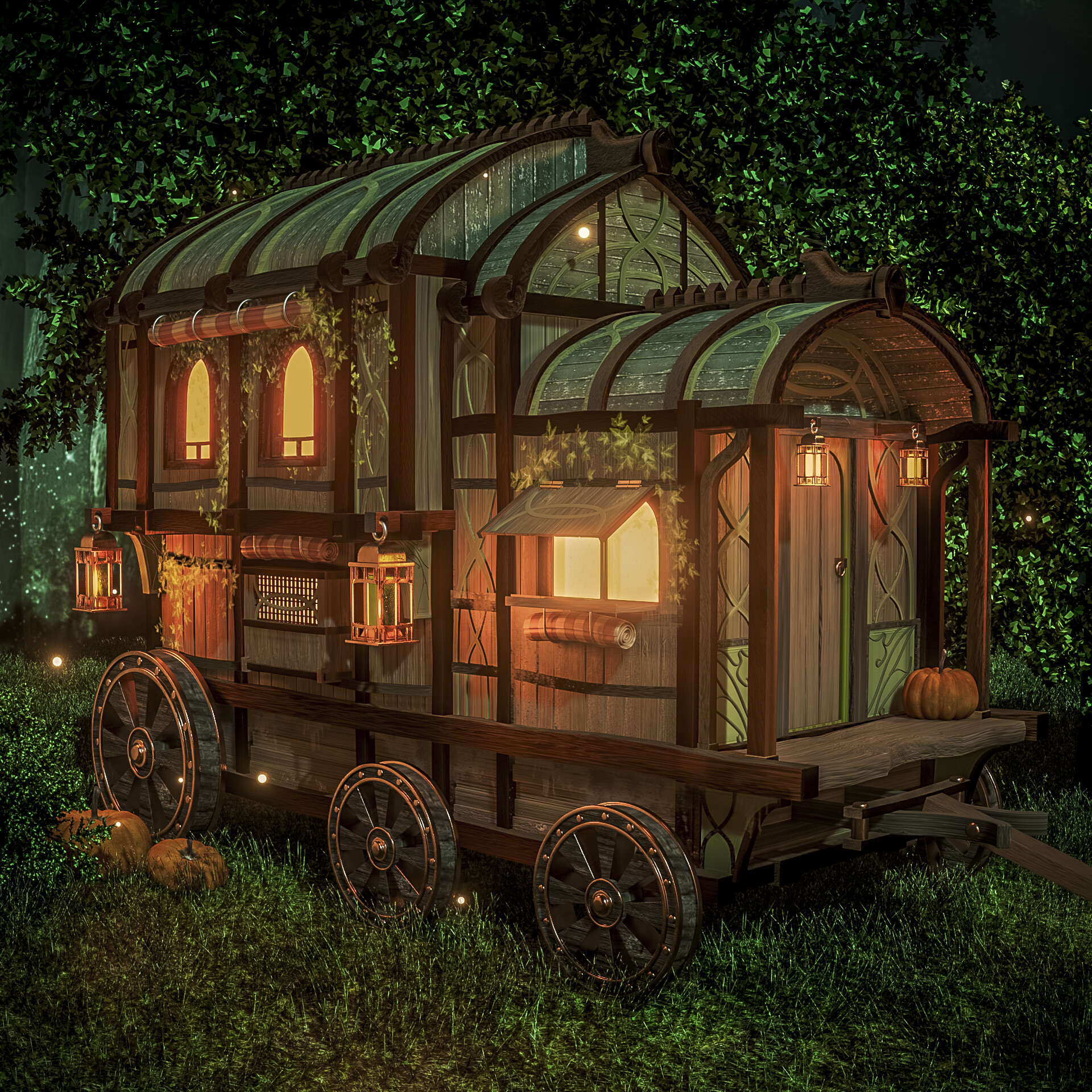 ArtStation - Magic van