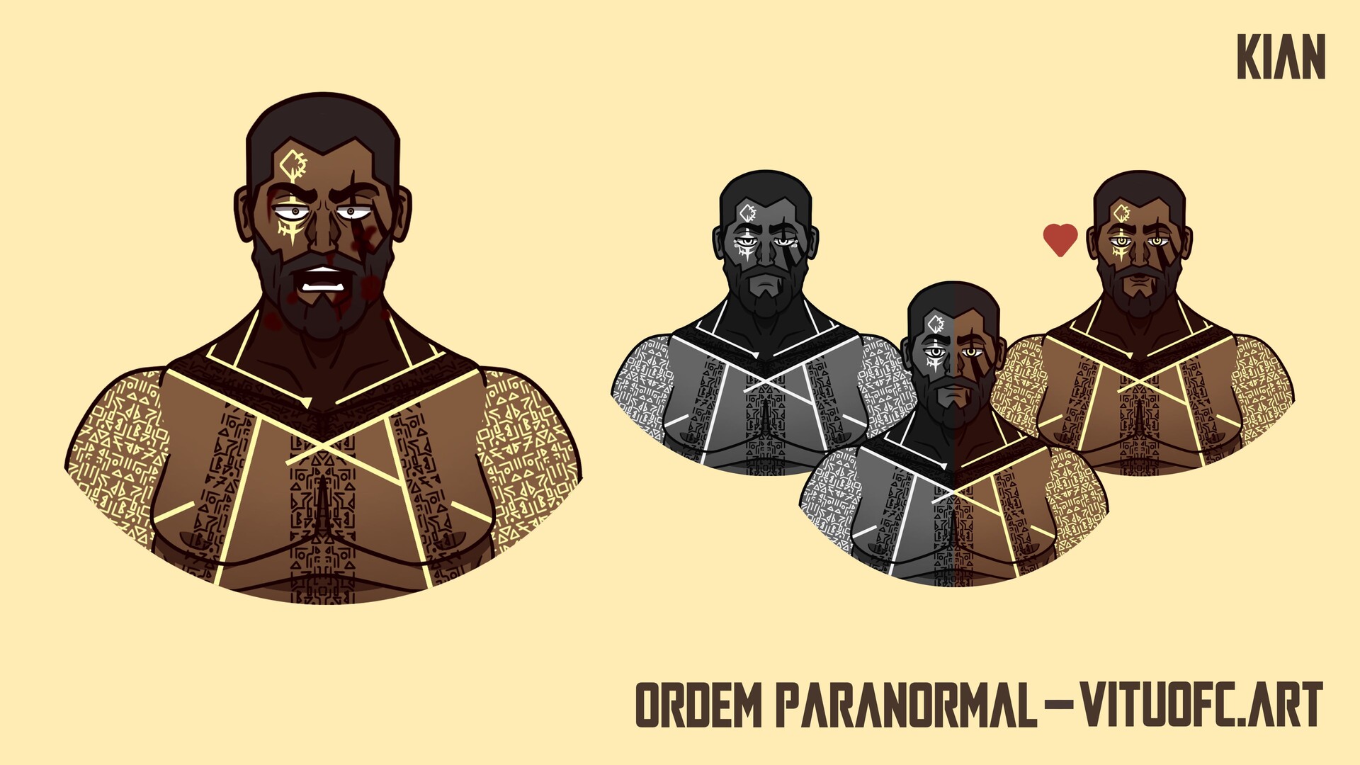 ArtStation - Kian Fanart - Ordem Paranormal