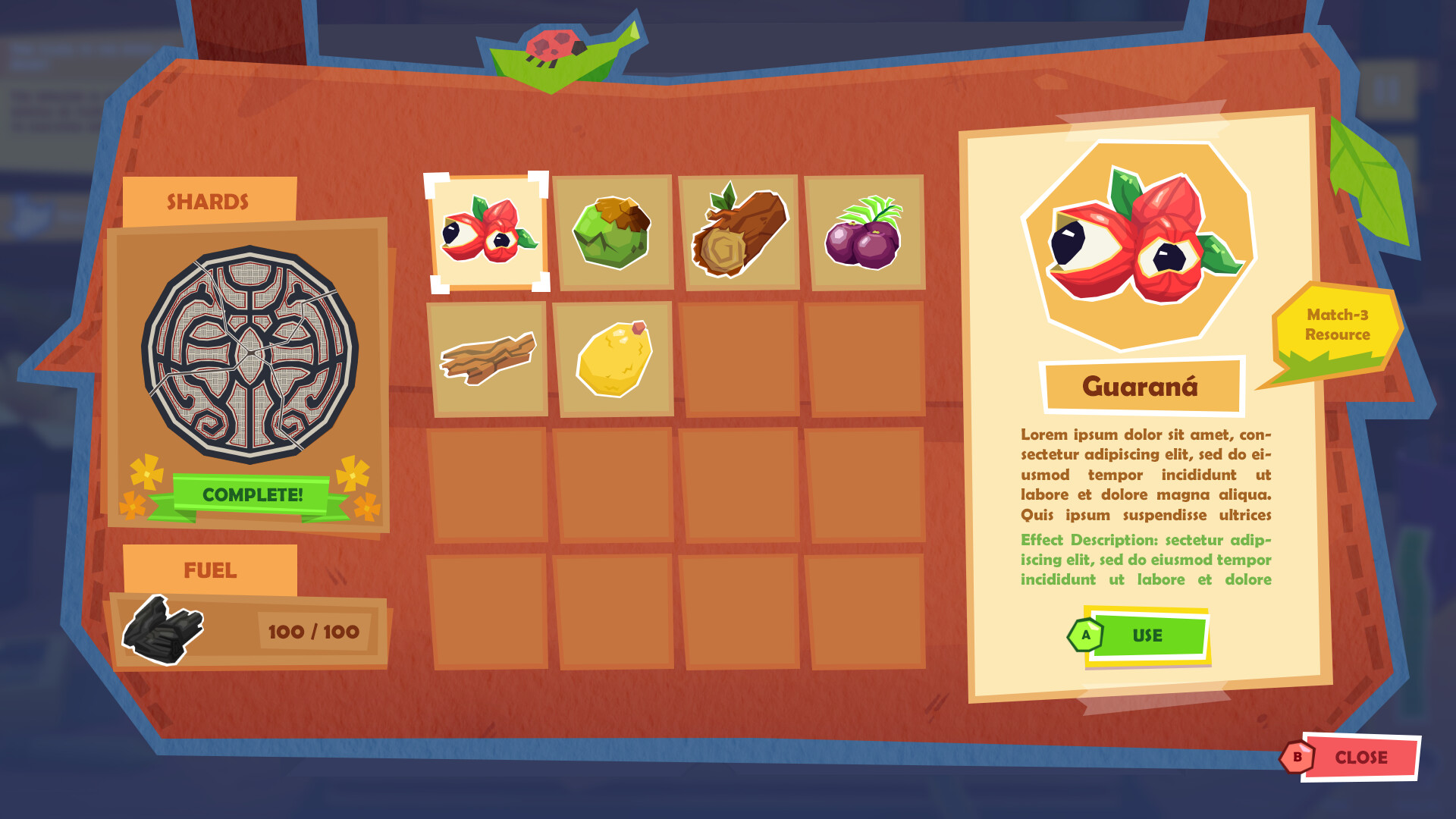 ArtStation - Inventary - Amazon Quest