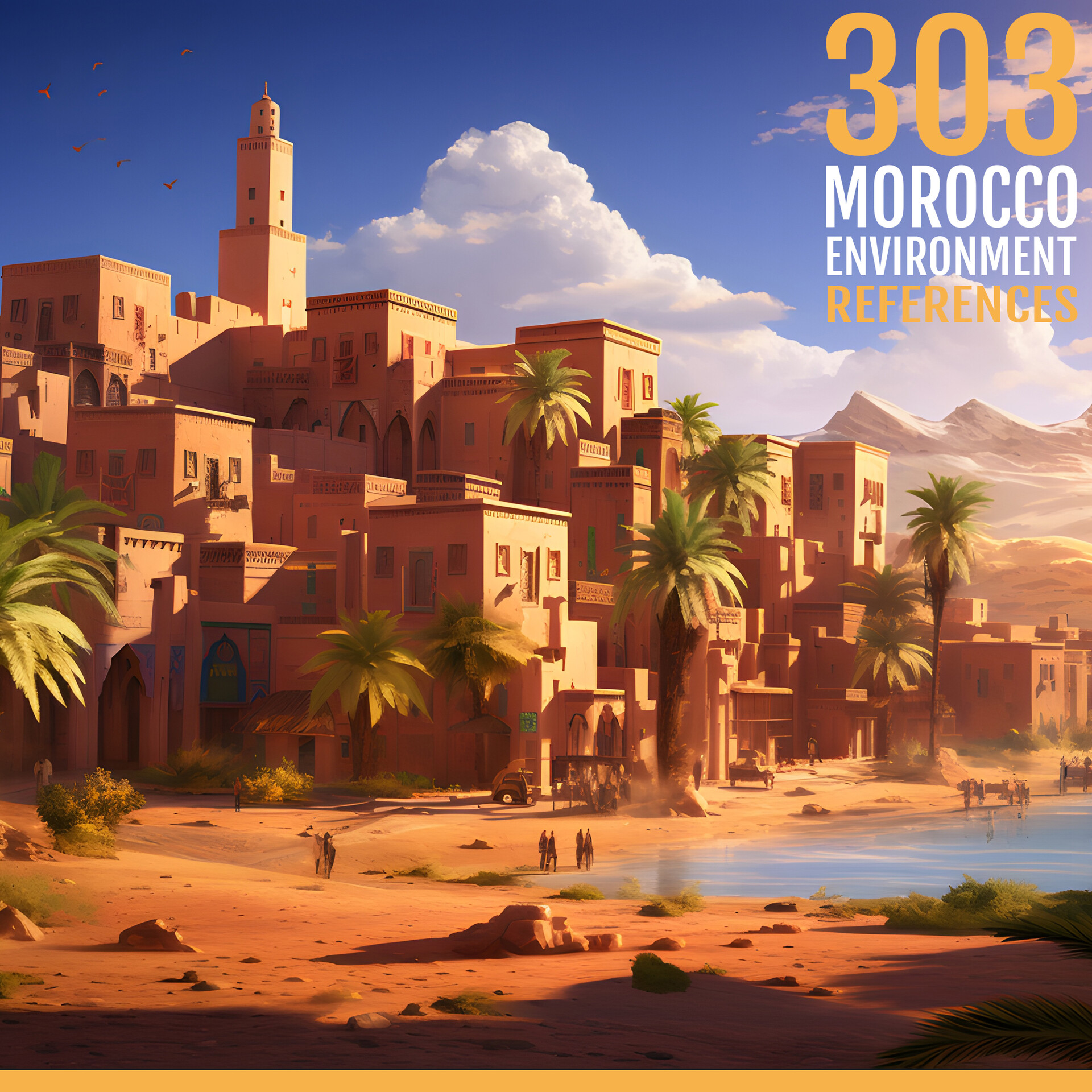 ArtStation - 303 Morocco Environment References