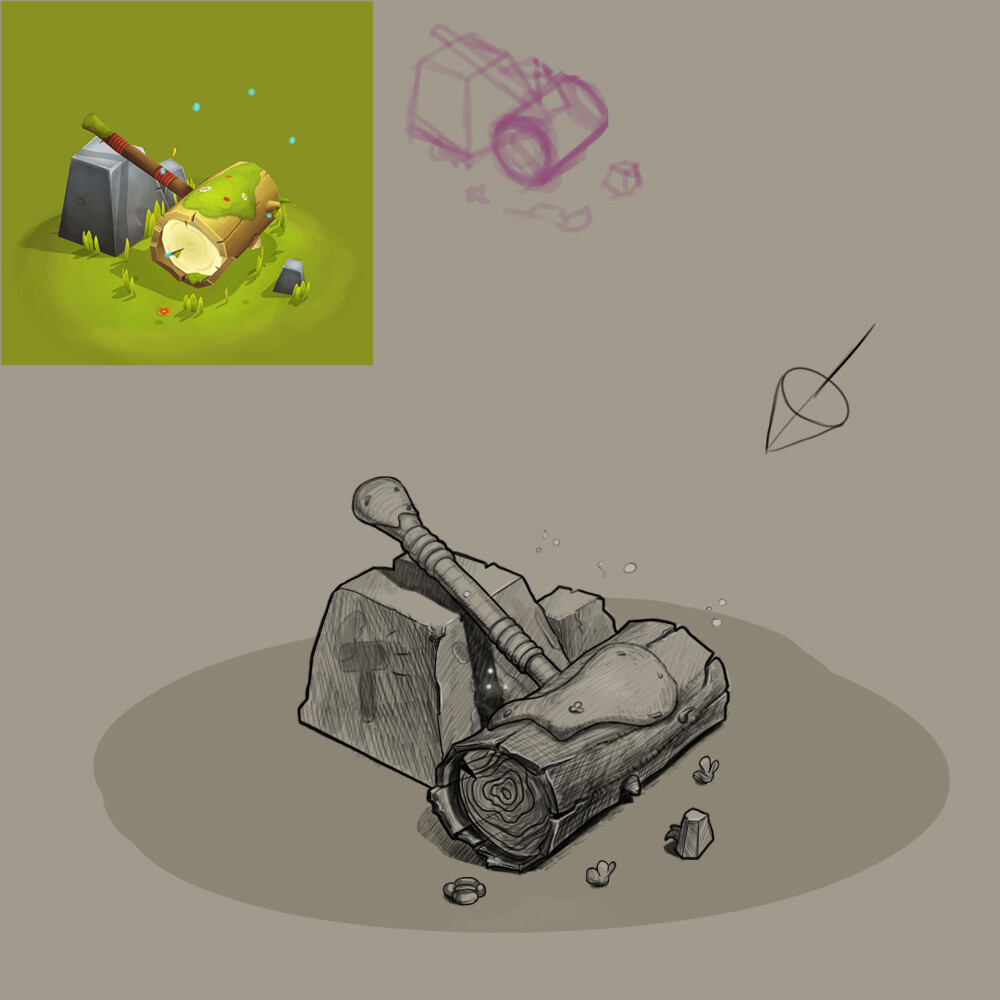 EOH - Main Composition Sketch 1