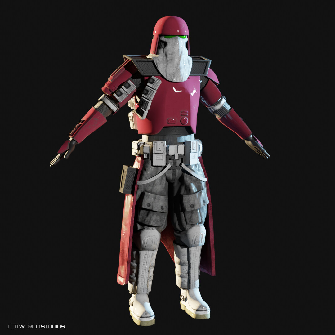 ArtStation - Galactic Marine WIP